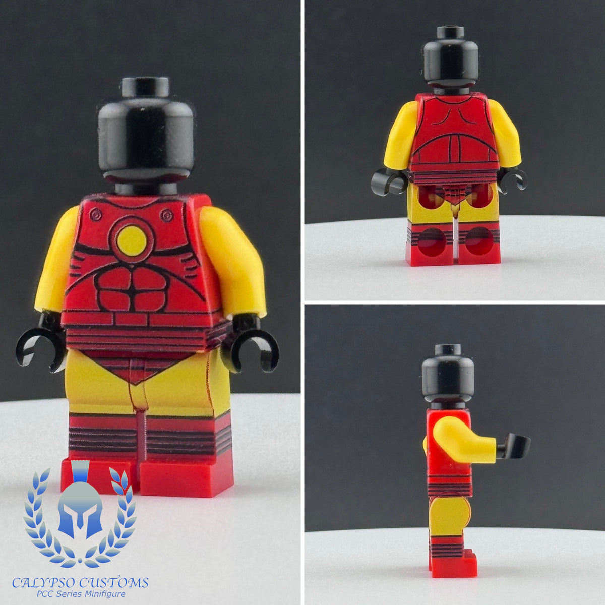 Calypso Customs Classic Ironman Armor PCC Series Minifigure Body
