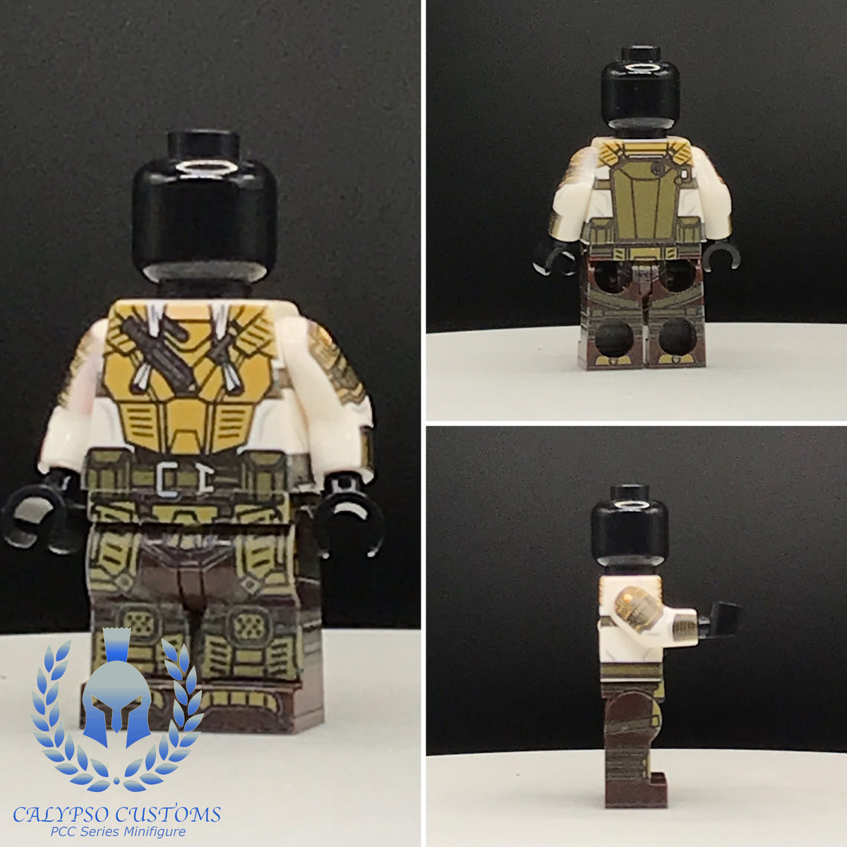 Calypso Customs Fallout NCR Ranger Captain Armor PCC Series Minifigure Body