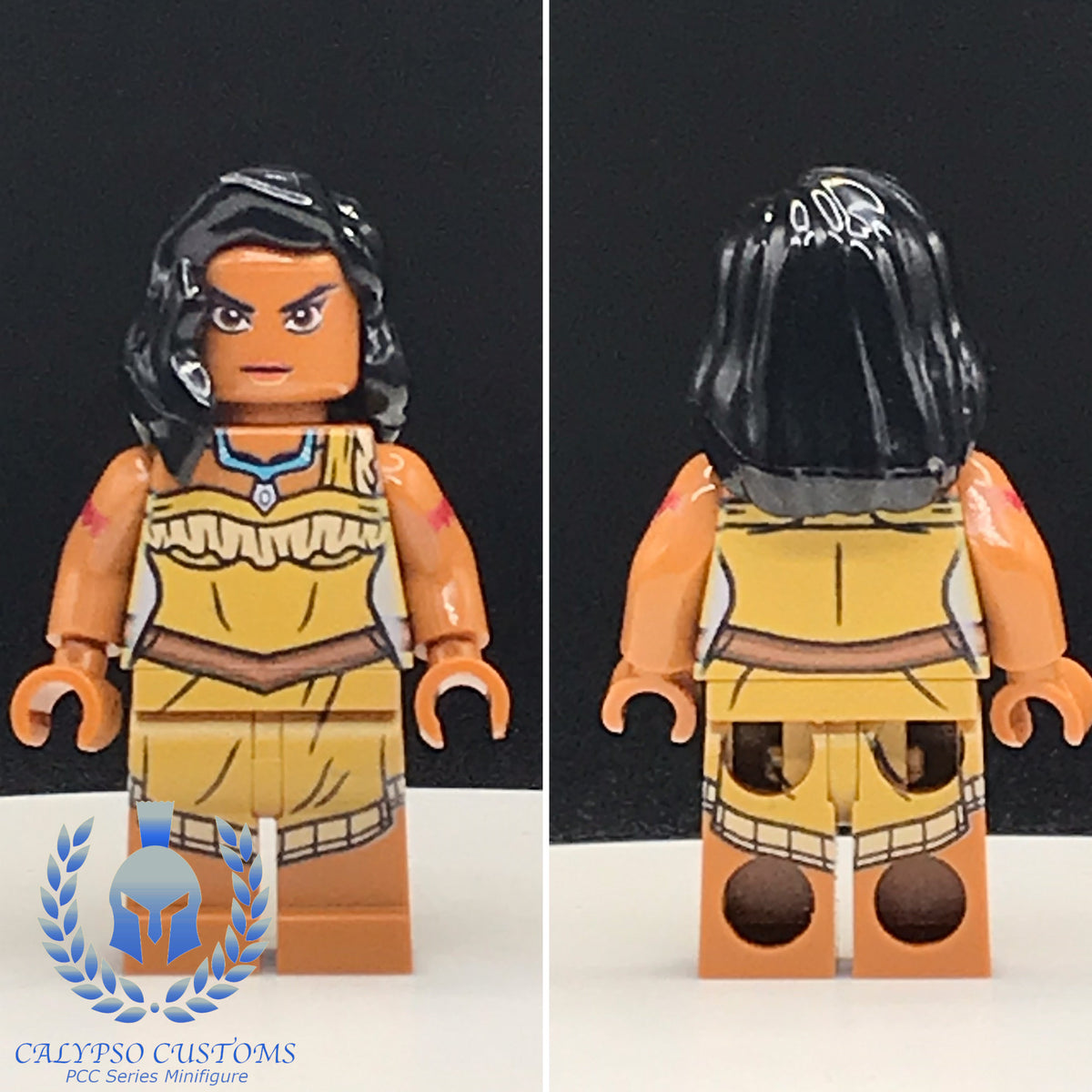 Calypso Customs Halloween Pocahontas Custom Printed PCC Series Minifigure