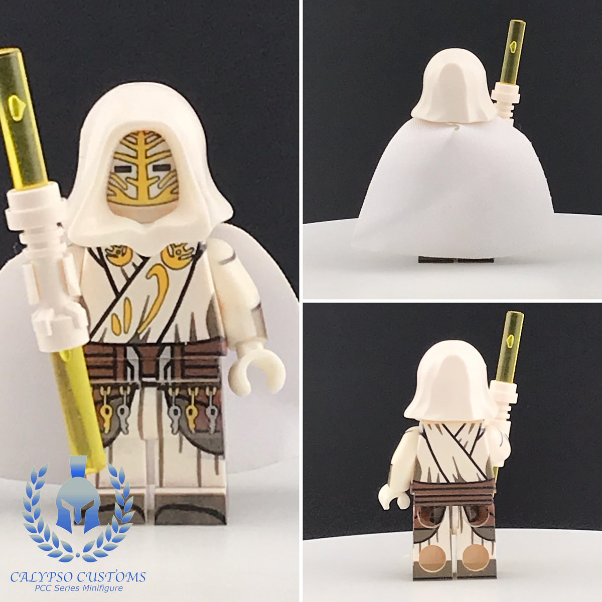 Calypso Customs White Jedi Temple Guard Custom Printed PCC Series ...