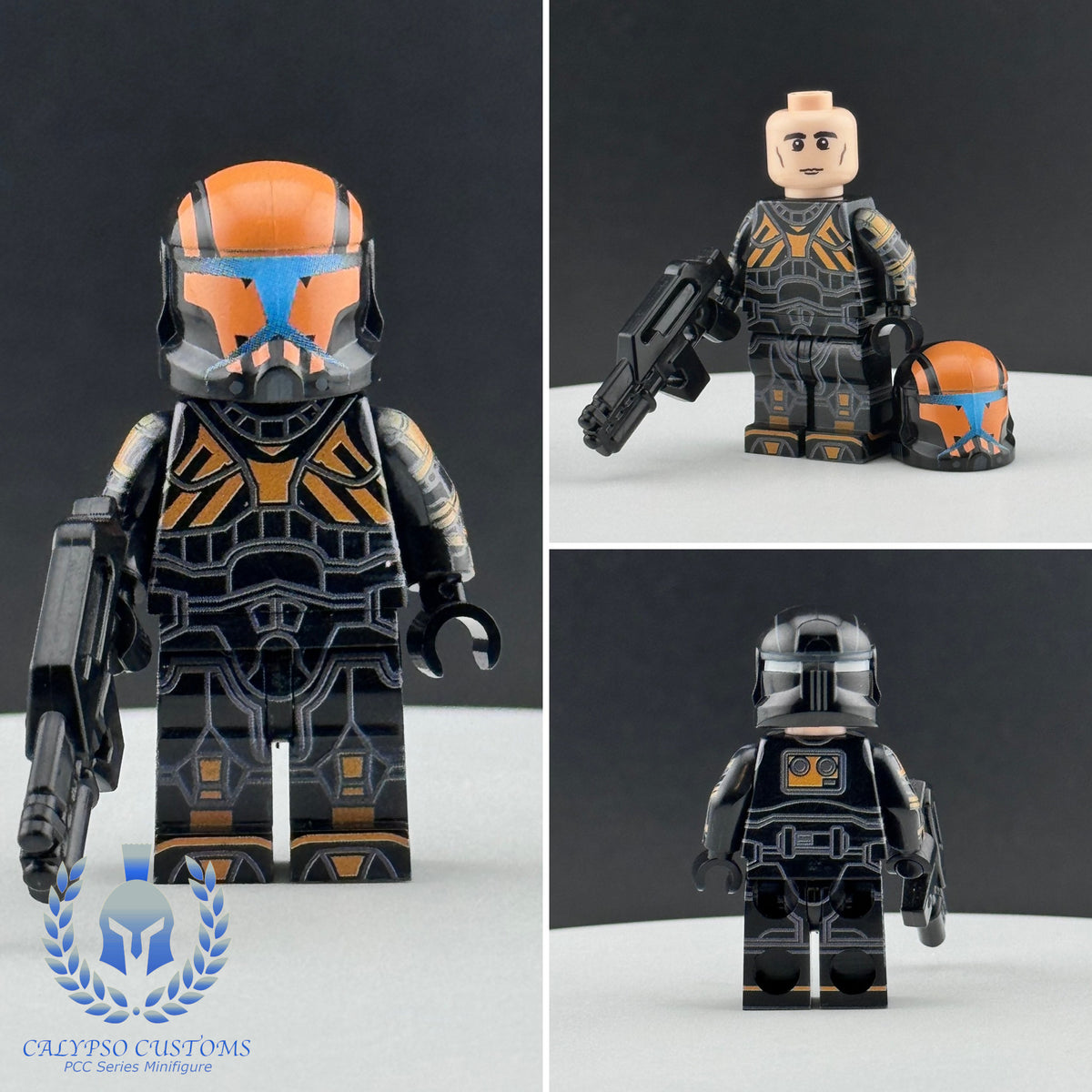 Calypso Customs Umbra Squad Clone Commando Custom Printed PCC Series ...