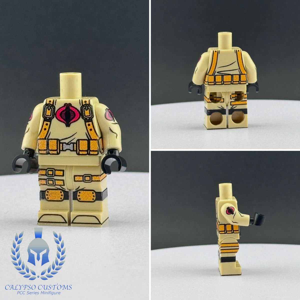 Calypso Customs Custom Printed G.I. Joe Cobra Desert Trooper V2 Uniform ...