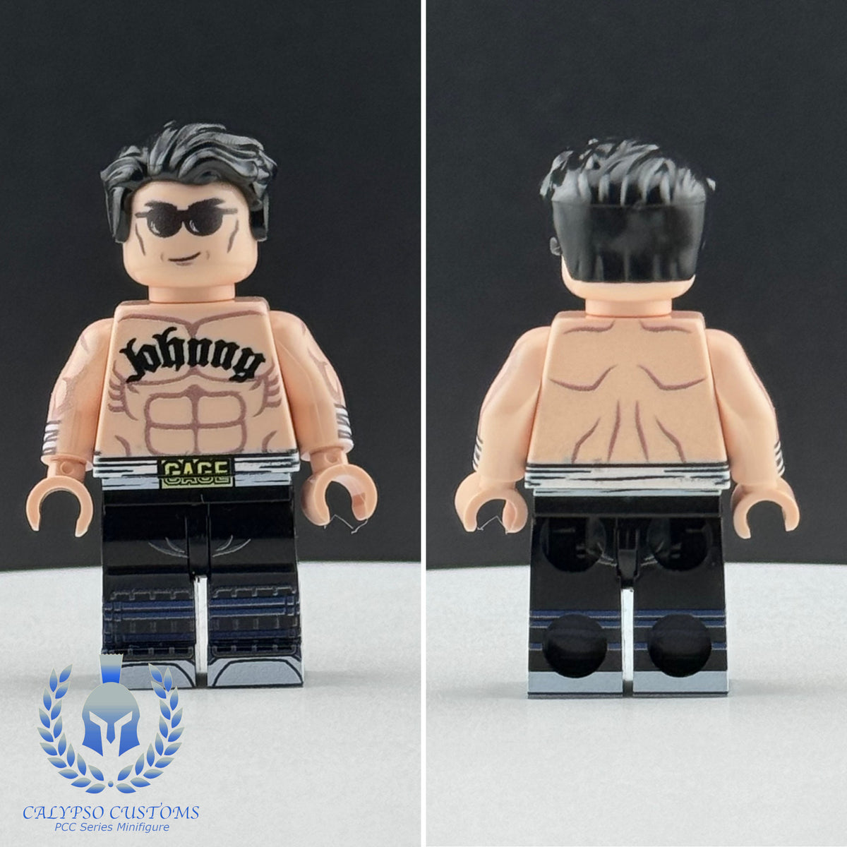Calypso Customs Mortal Kombat Johnny Cage Custom Printed PCC Series ...