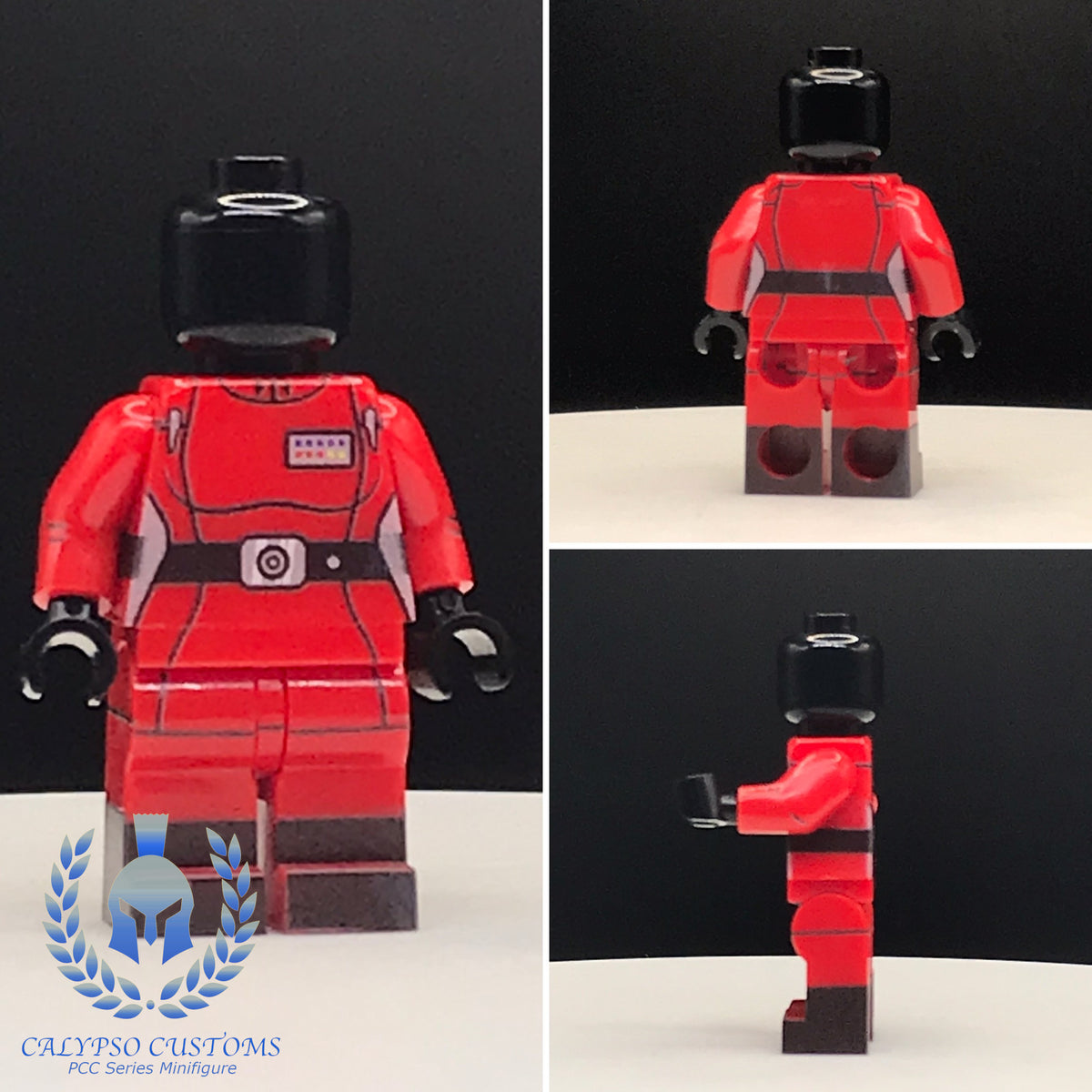 Calypso Customs Female Imperial Red Officer Suit PCC Series Minifigure Body