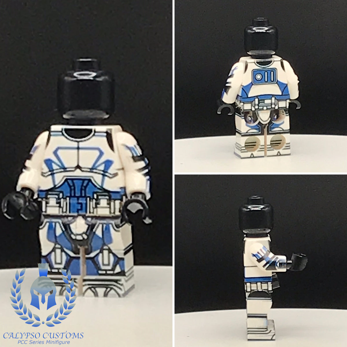 Calypso Customs Clone Commander Trauma Armor V2 PCC Series Minifigure Body