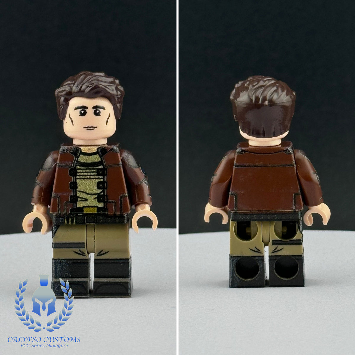 Calypso Customs Battlestar Galactica Captain Apollo Custom Printed PCC ...