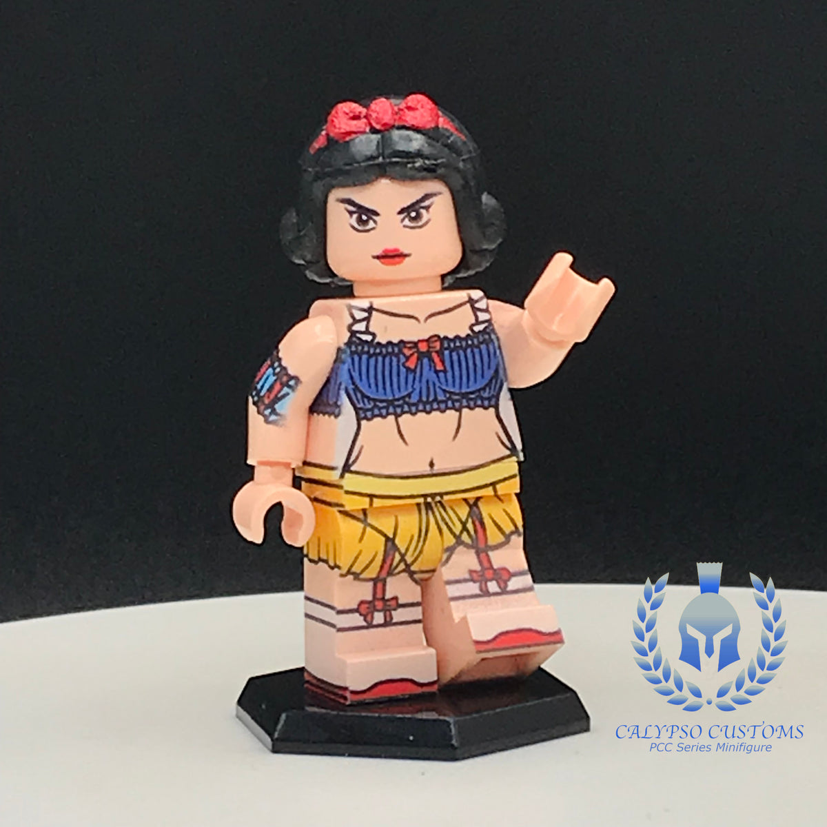 Calypso Customs Halloween Snow White Custom Printed PCC Series Minifigure