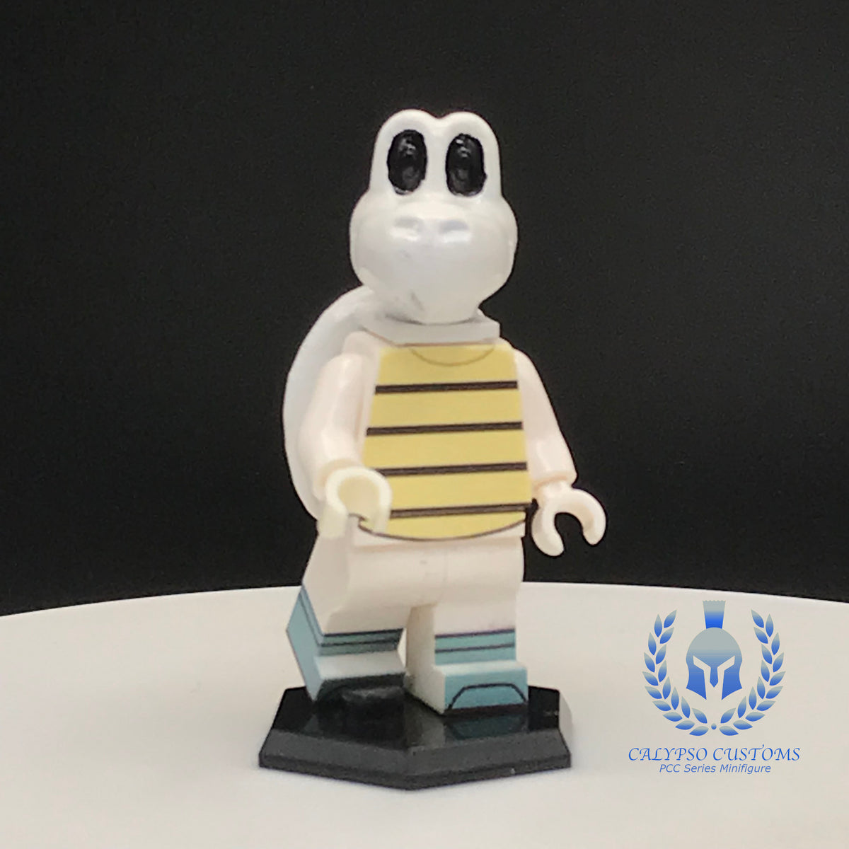 Calypso Customs Dry Bones Koopa DX Custom Printed PCC Series Minifigure
