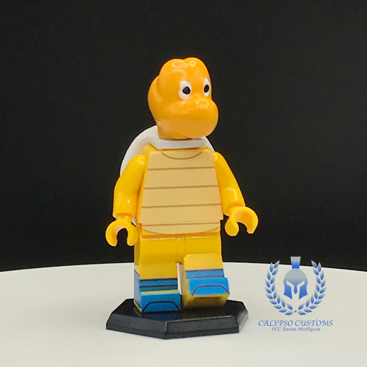 Calypso Customs Koopa DX Blue Custom Printed PCC Series Minifigure