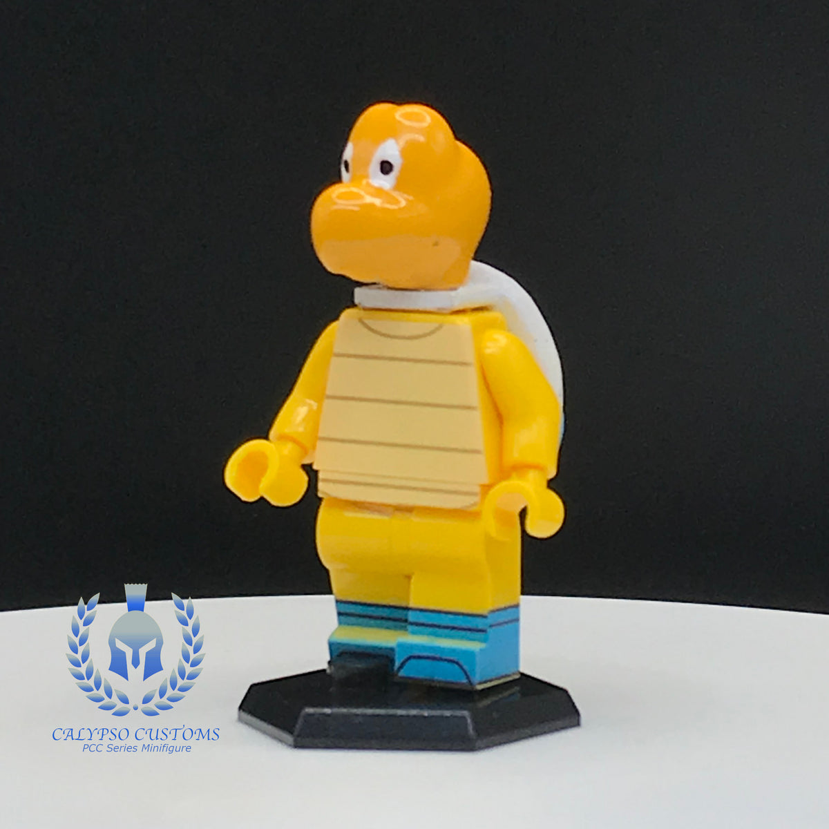 Calypso Customs Koopa DX Light Blue Custom Printed PCC Series Minifigure