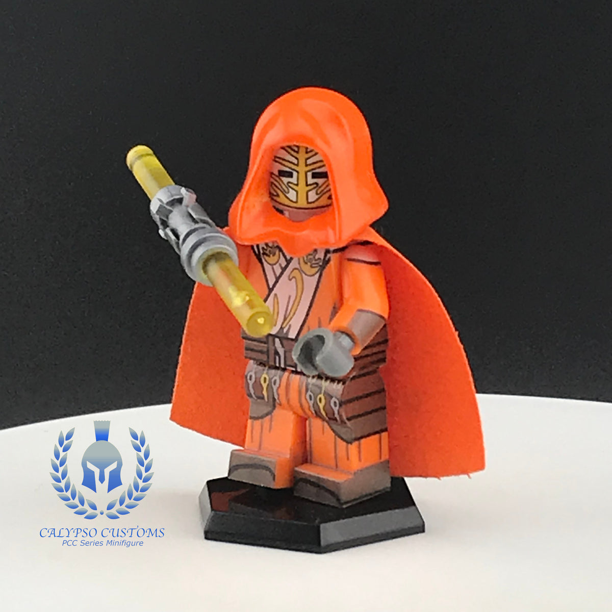 Calypso Customs Orange Jedi Temple Guard Custom Printed PCC Series ...