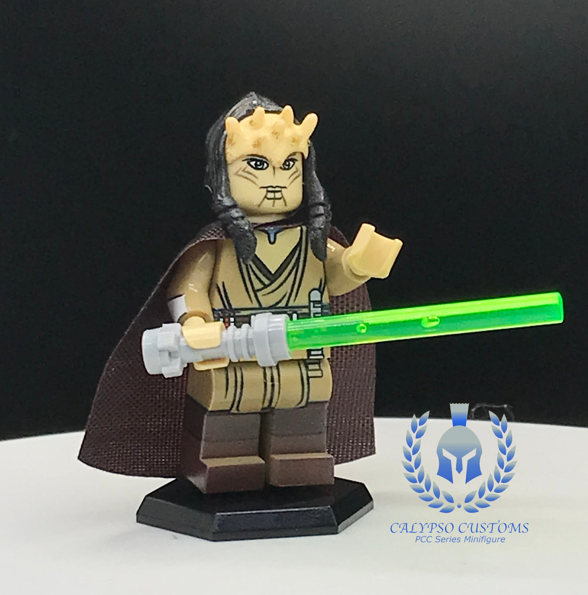 Calypso Customs Jedi Master Eth Koth Custom Printed PCC Series Miniature