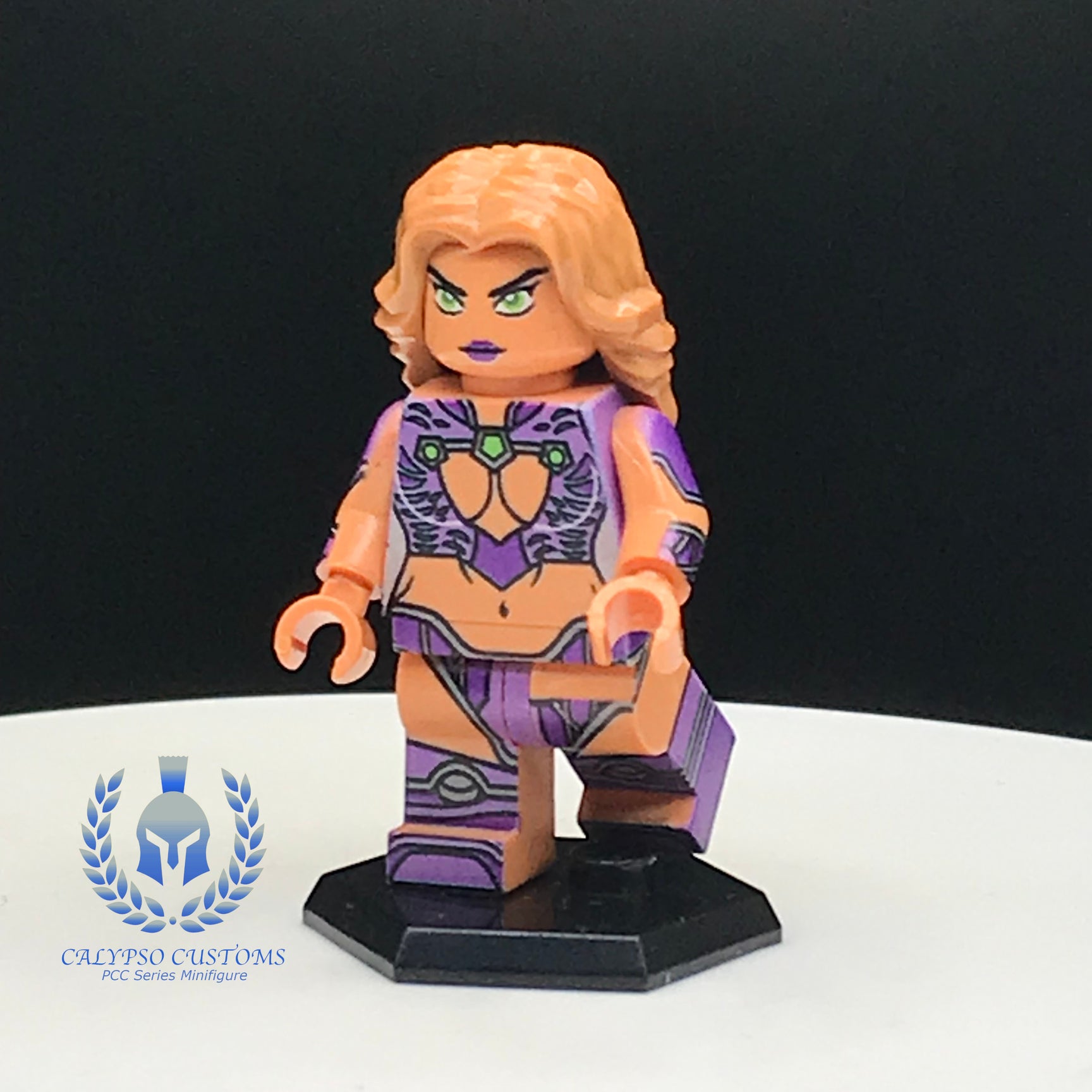 Calypso Customs Injustice 2 Starfire Custom Printed PCC Series Minifigure