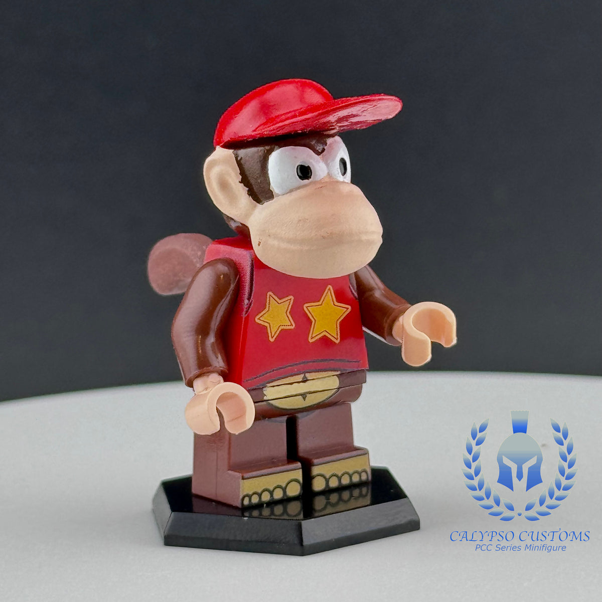 Calypso Customs Diddy Kong DX Custom Printed PCC Series Minifigure
