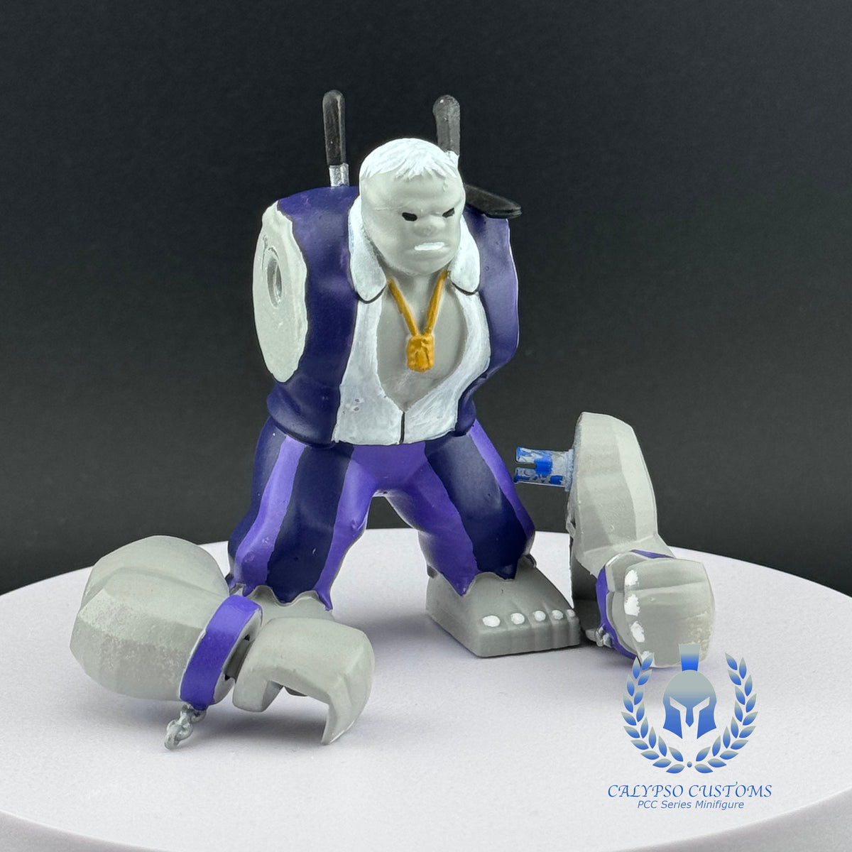 Calypso Customs Custom 3D Resin Printed Solomon Grundy V2 DX Painted ...