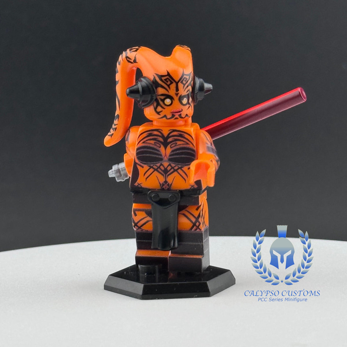 Calypso Customs Darth Talon Orange Custom Printed PCC Series Minifigure