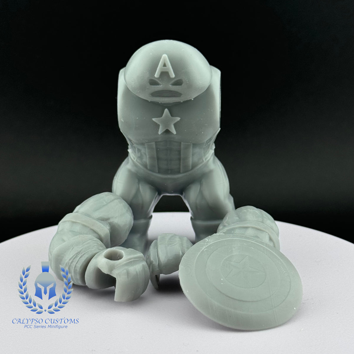 Calypso Customs Custom 3D Resin Printed Juggernaut Captain America ...