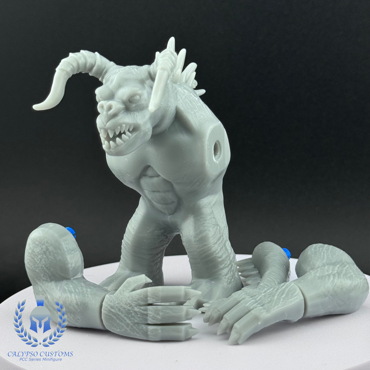 Calypso Customs Custom 3D Resin Printed Fallout Death-Claw Custom 3D ...