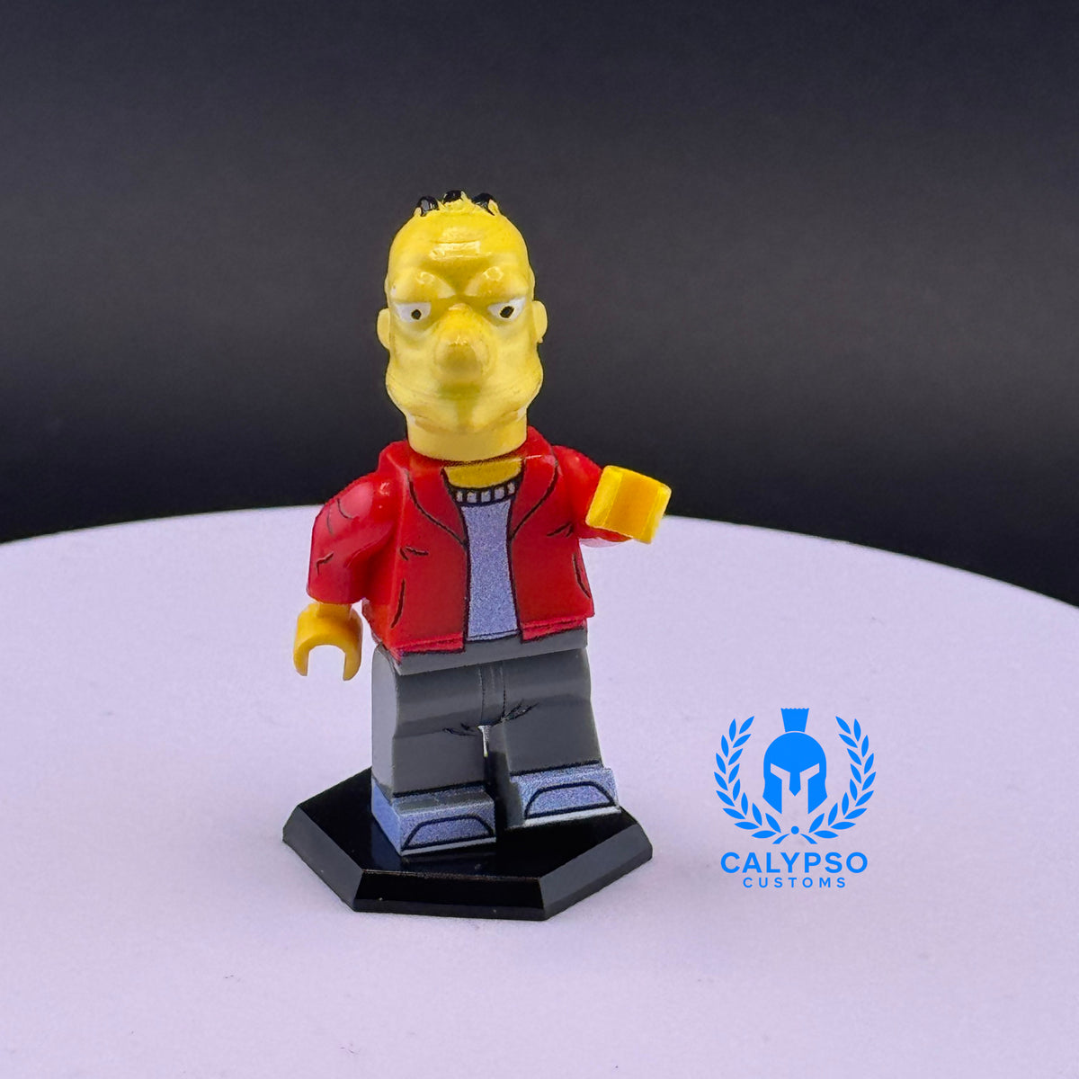 Calypso Customs Simpsons Larry Custom Printed PCC Series Miniature