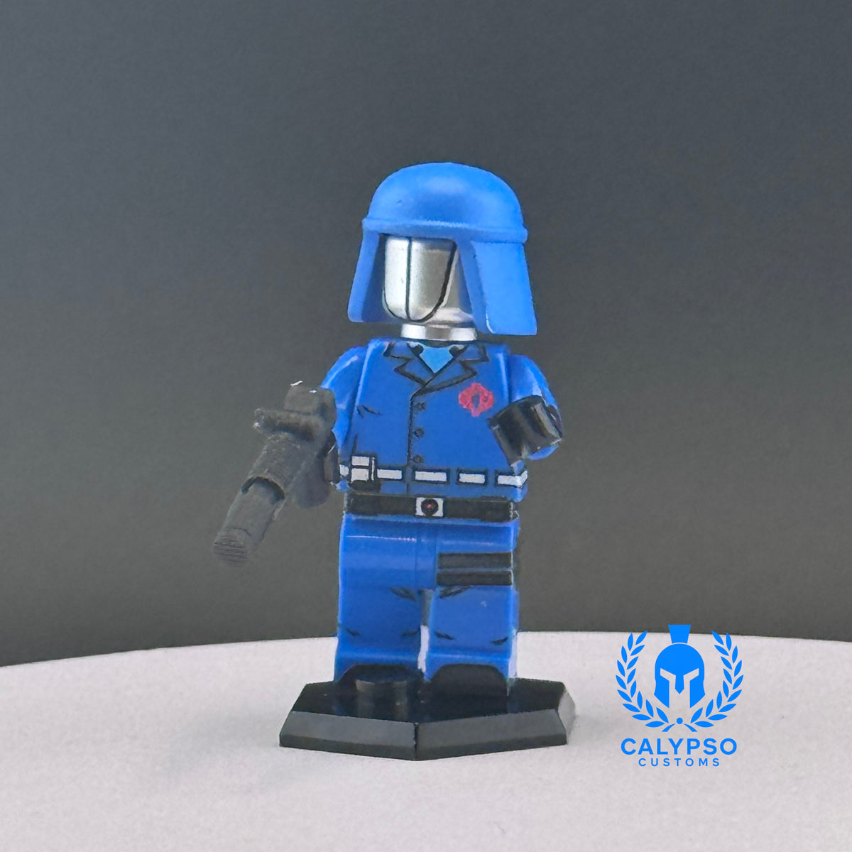Calypso Customs G.I. Joe Cobra Commander Custom UV Printed PCC Series ...