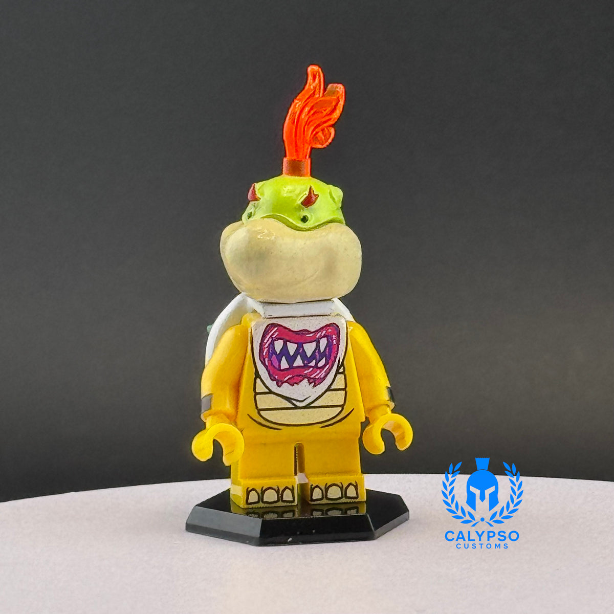 Calypso Customs Baby Bowser Jr. Custom UV Printed PCC Series Miniature