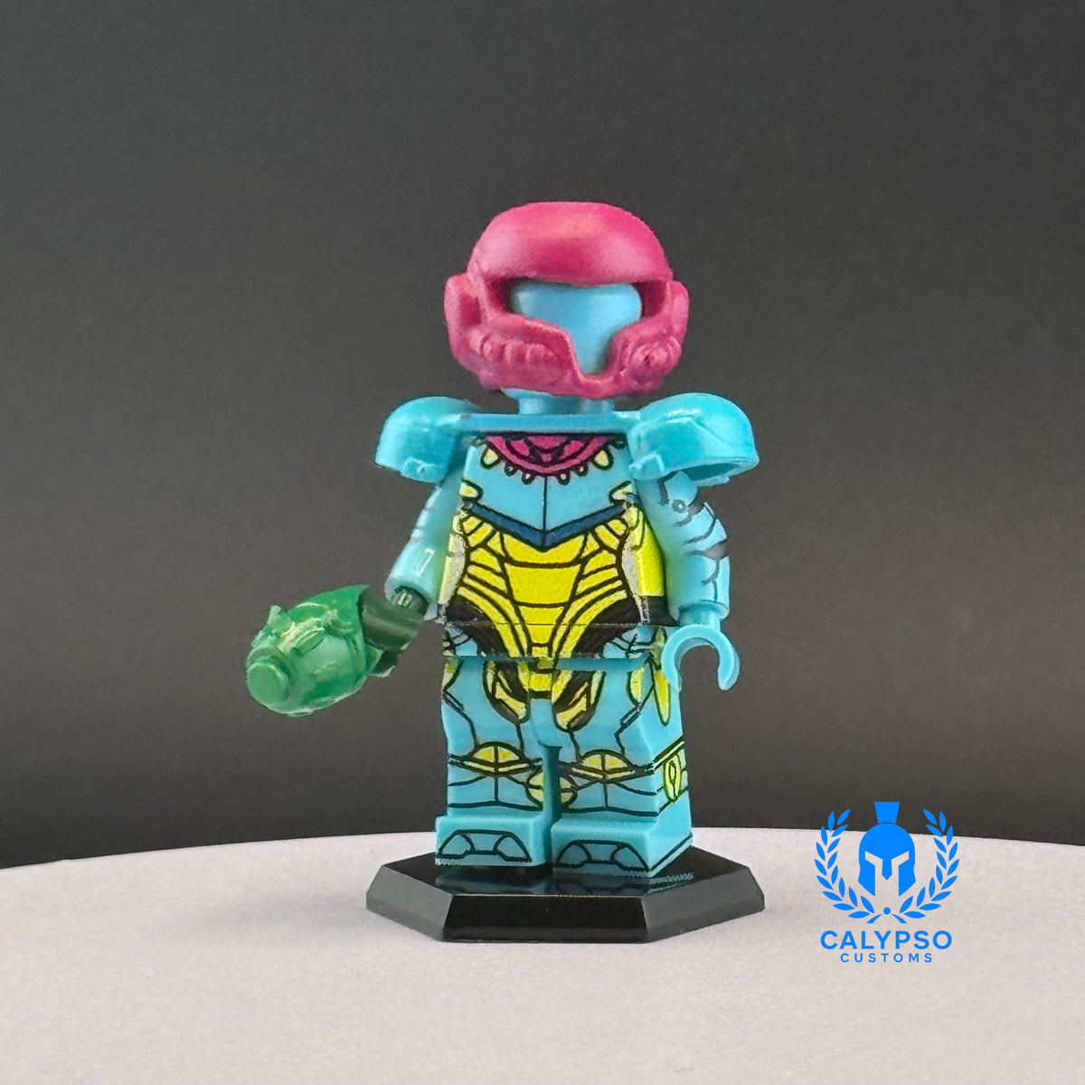 Calypso Customs Metroid Fusion Suit Samus Aran Custom UV Printed PCC ...