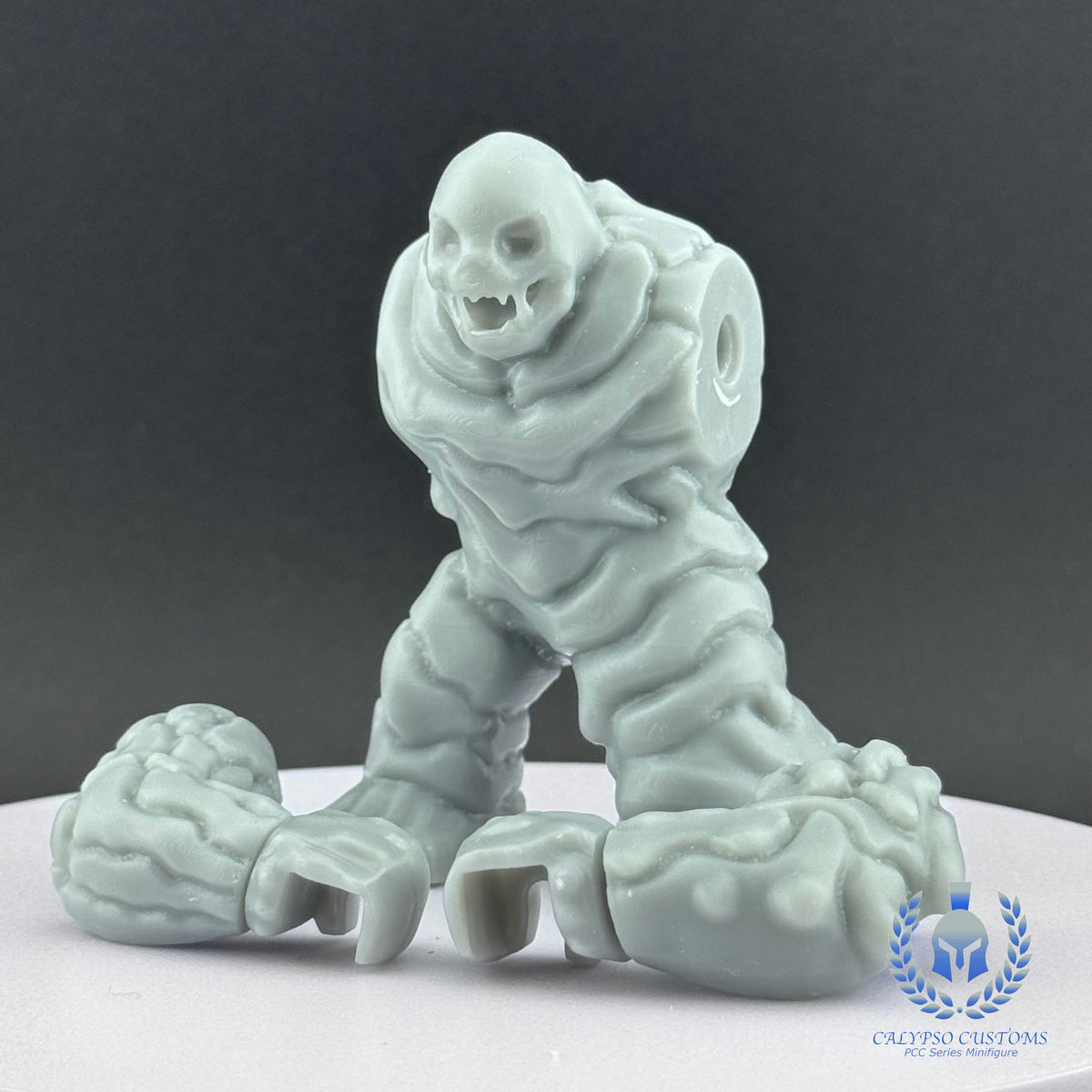 Calypso Customs Custom 3D Resin Printed Molten Man Custom 3D Printed ...