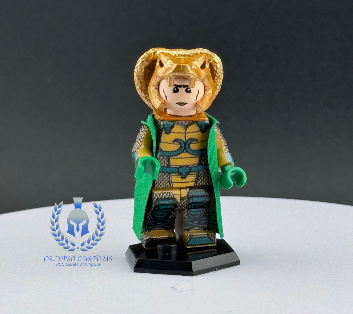 Calypso Customs G.I. Joe Serpentor Custom Printed PCC Series Miniature