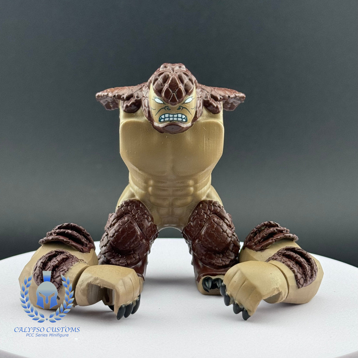 Calypso Customs Custom 3D Resin Printed Armadillo DX Painted Epic Figure