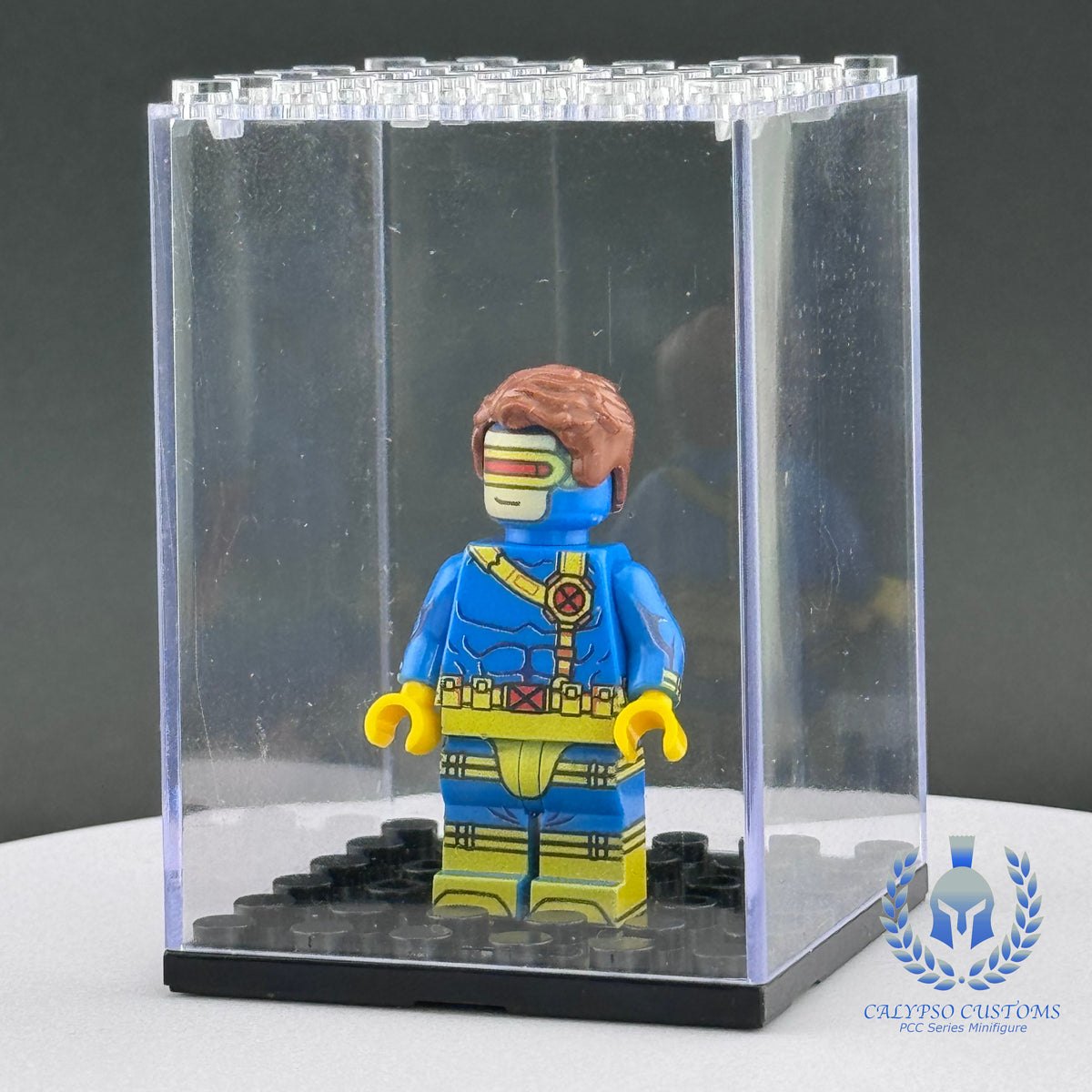 Calypso Customs X-Men Cyclops Custom Printed PCC Series Minifigure