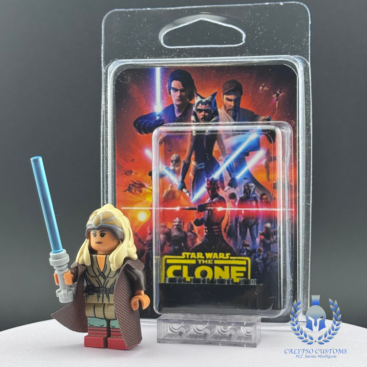 Calypso Customs Jedi Master Adi Galia Custom Printed PCC Series Miniature