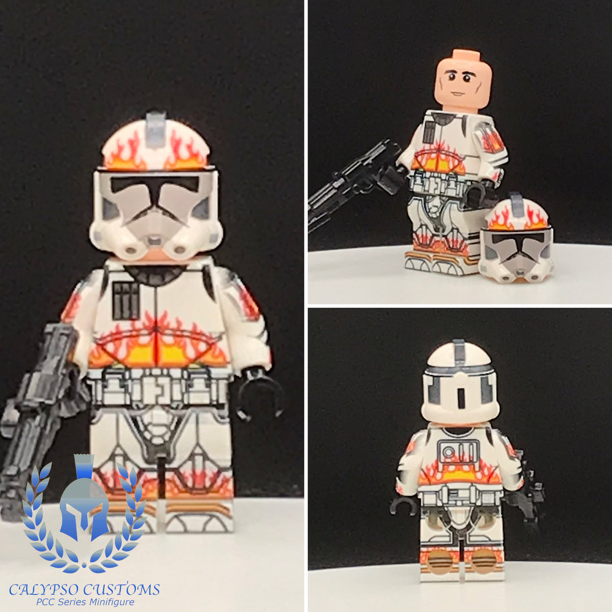 Calypso Customs Clone Burning Legion ARC Trooper Custom Printed PCC ...