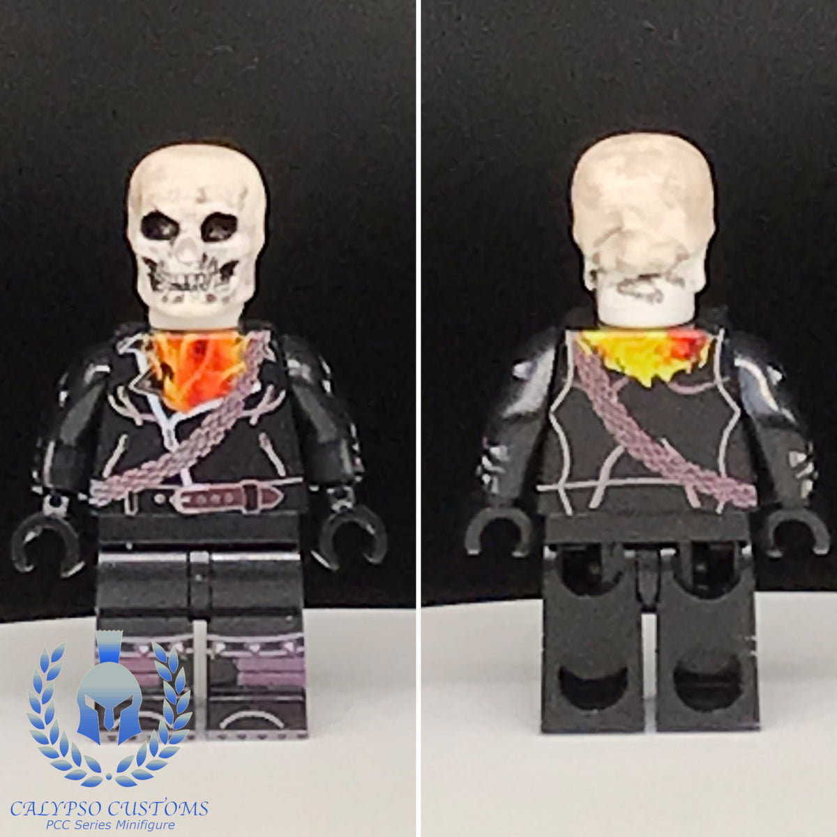Calypso Customs Ghost Rider V2 Custom Printed PCC Series Minifigure