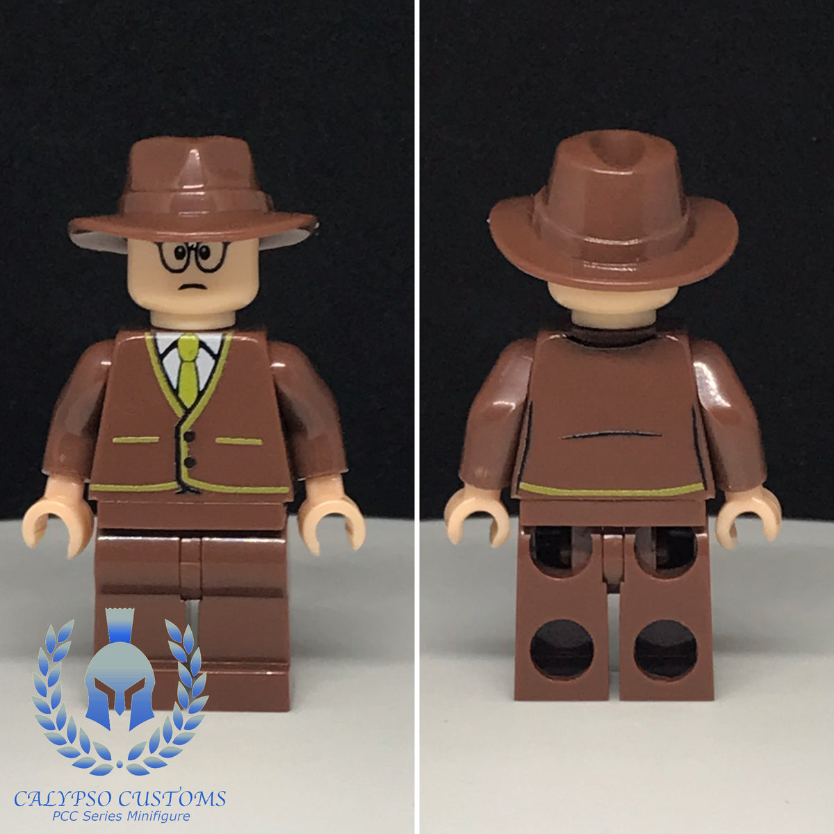 Calypso Customs 1960's Bookworm Custom Printed PCC Series Minifigure