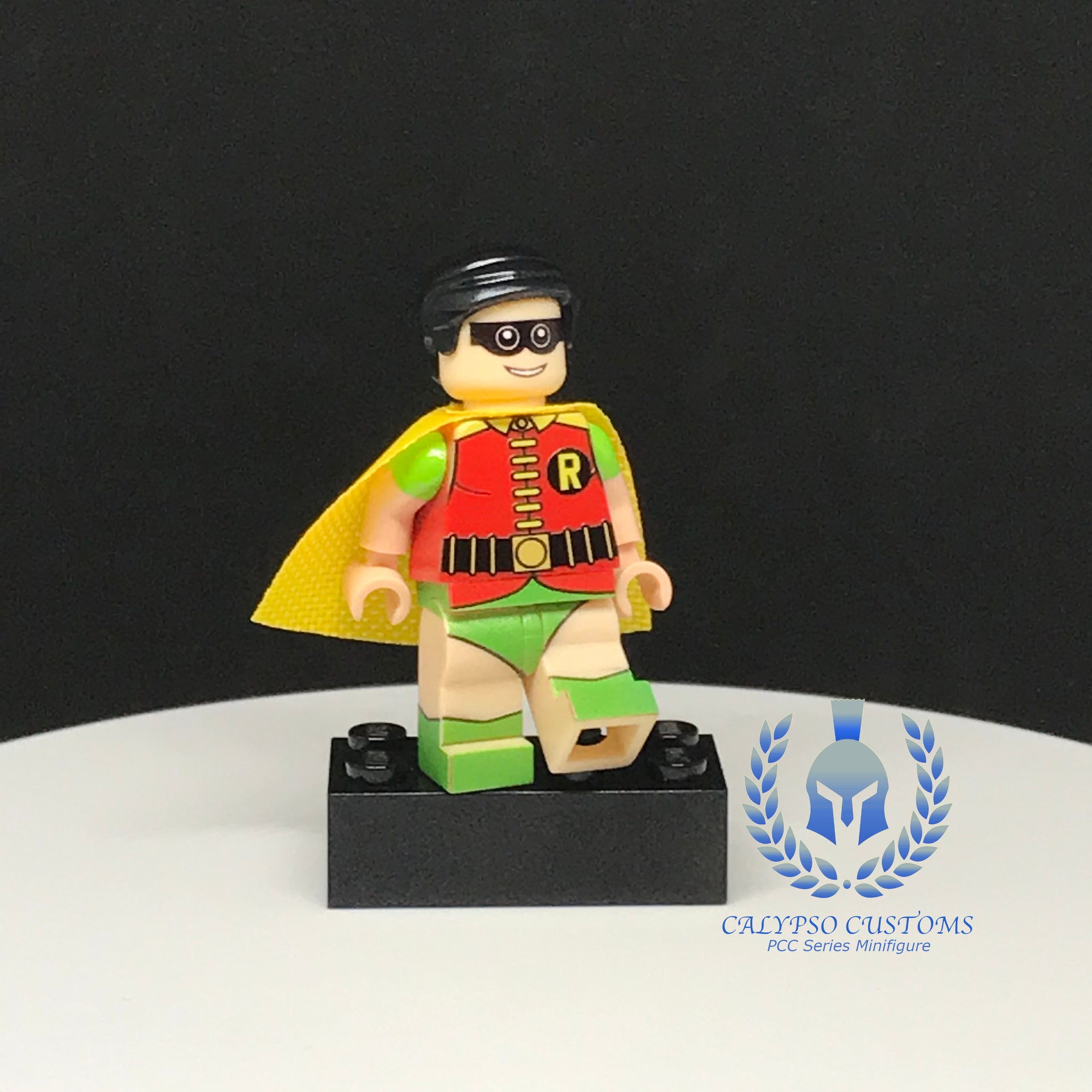 Calypso Customs 1960's Robin Custom Printed PCC Series Minifigure