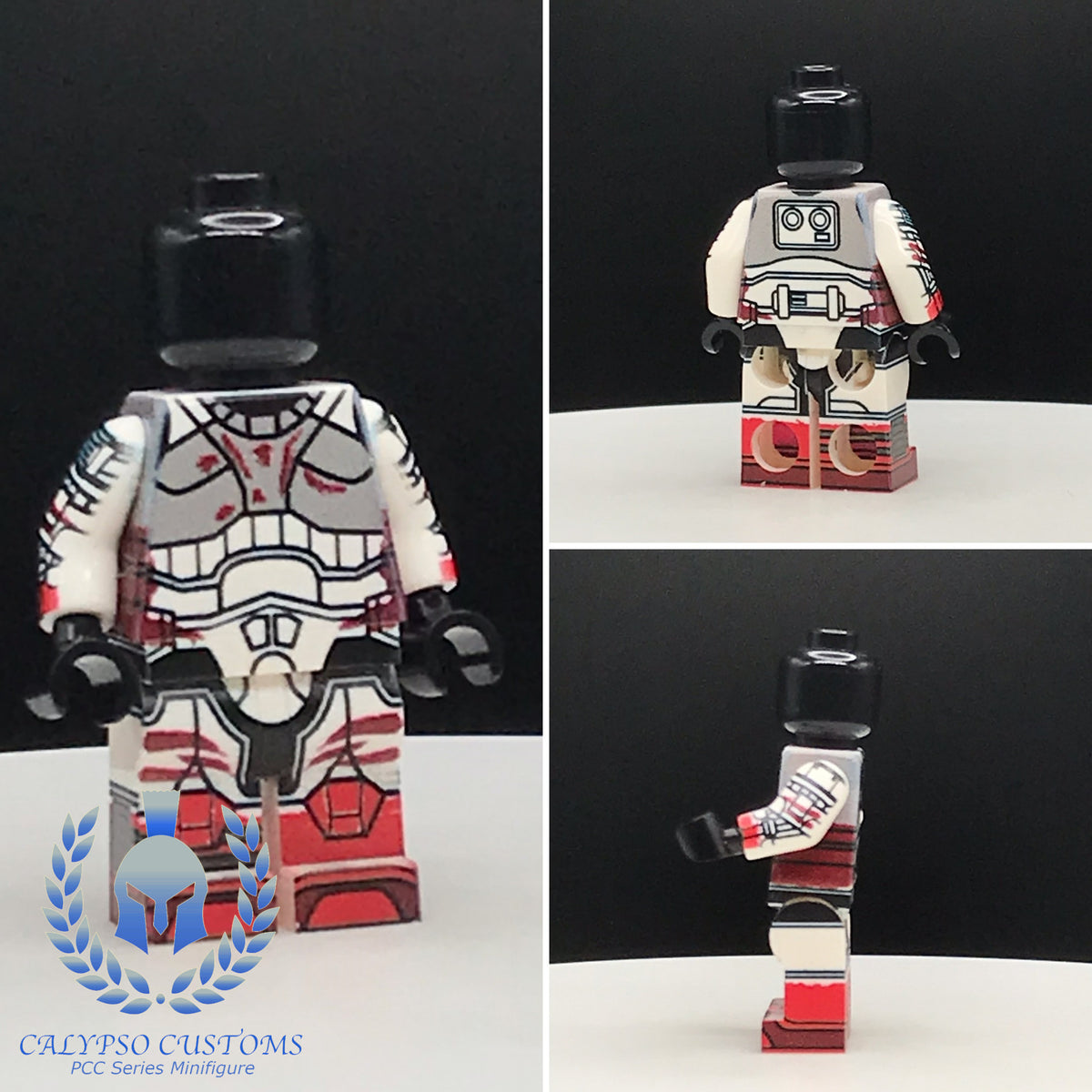 Calypso Customs Clone Commando Sev Armor PCC Series Minifigure Body