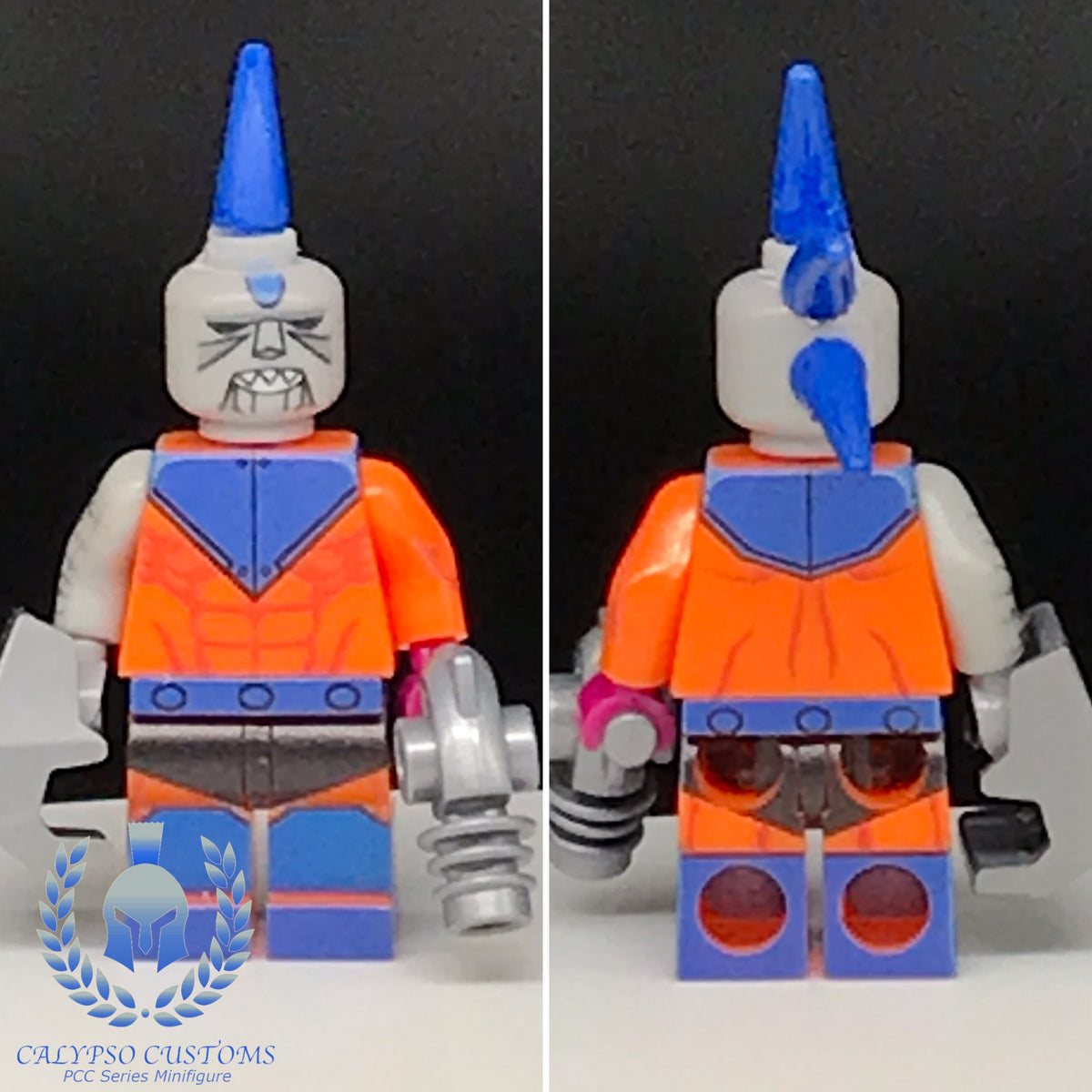 Calypso Customs MOTU Strong Arm Custom Printed PCC Series Minifigure