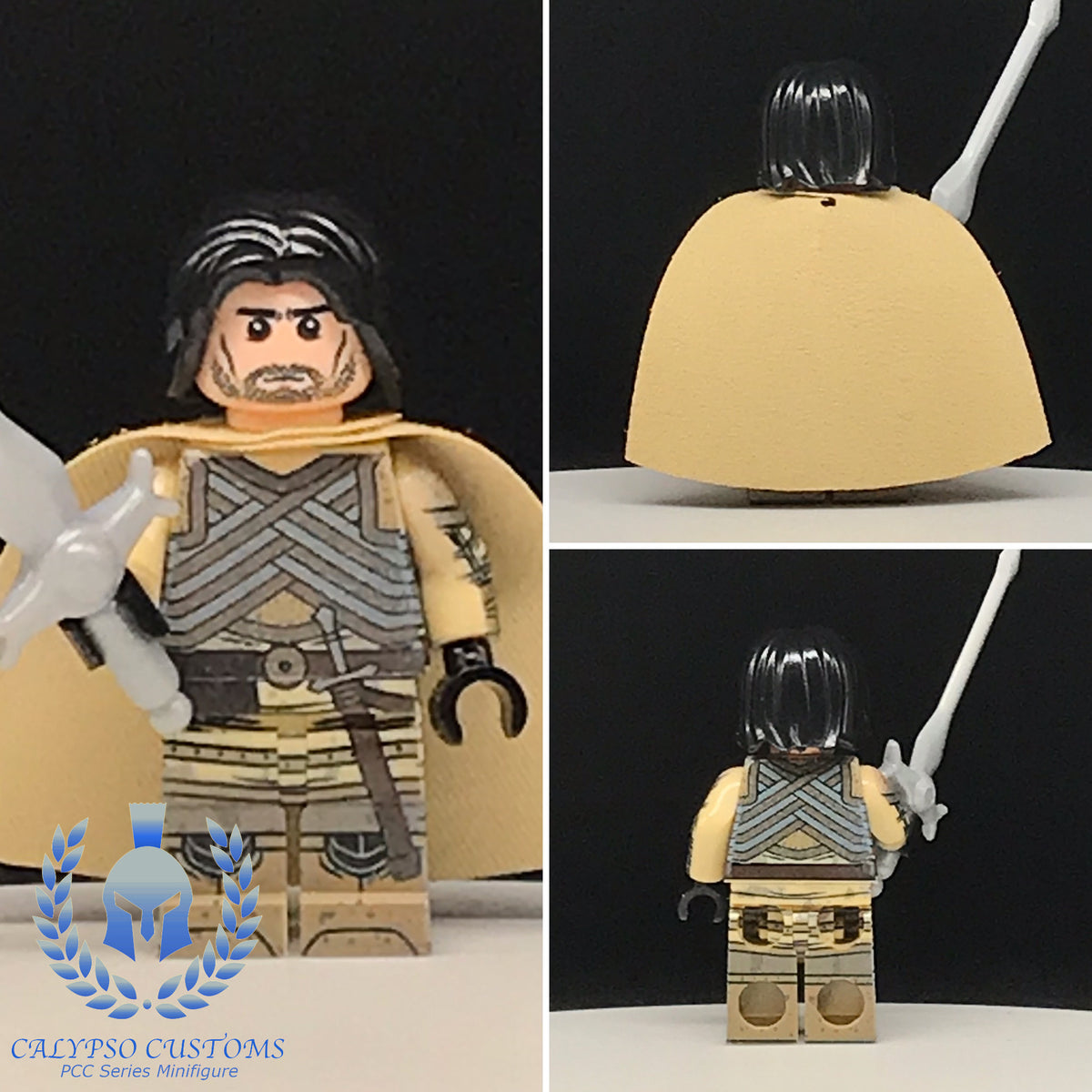 Calypso Customs Ser Cristan Cole Custom Printed PCC Series Minifigure