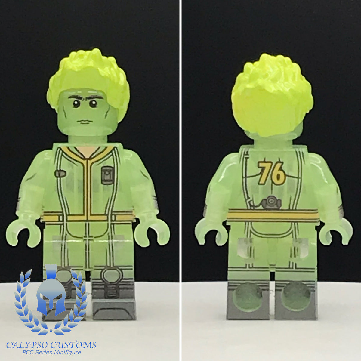 Calypso Customs Fallout Radioactive Vault 76 Male Dweller Custom ...