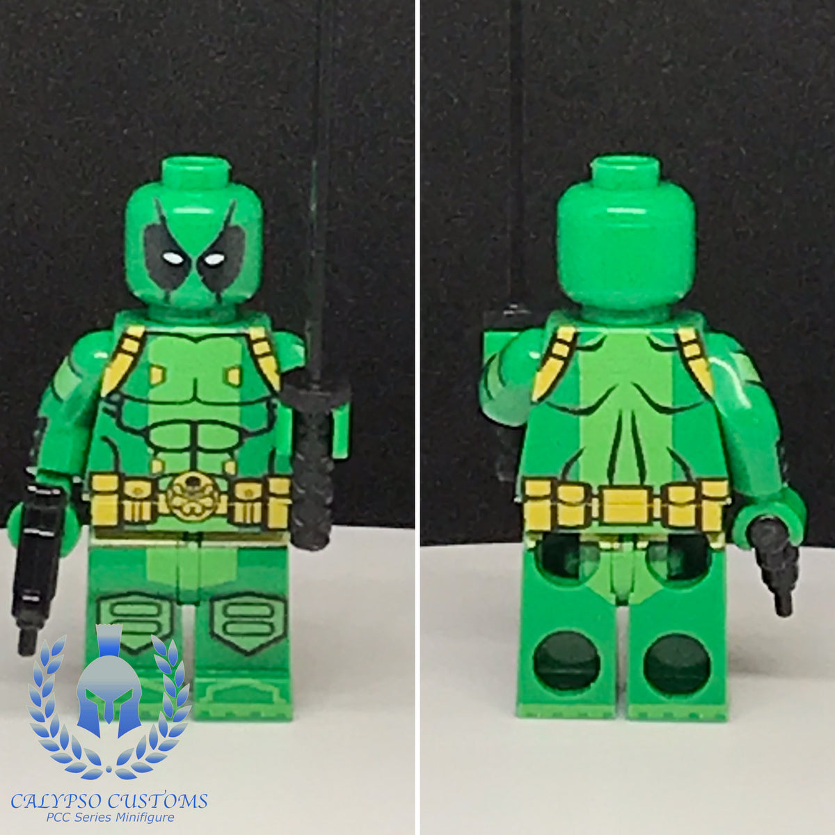 Calypso Customs Hydra Deadpool Custom Printed PCC Series Minifigure