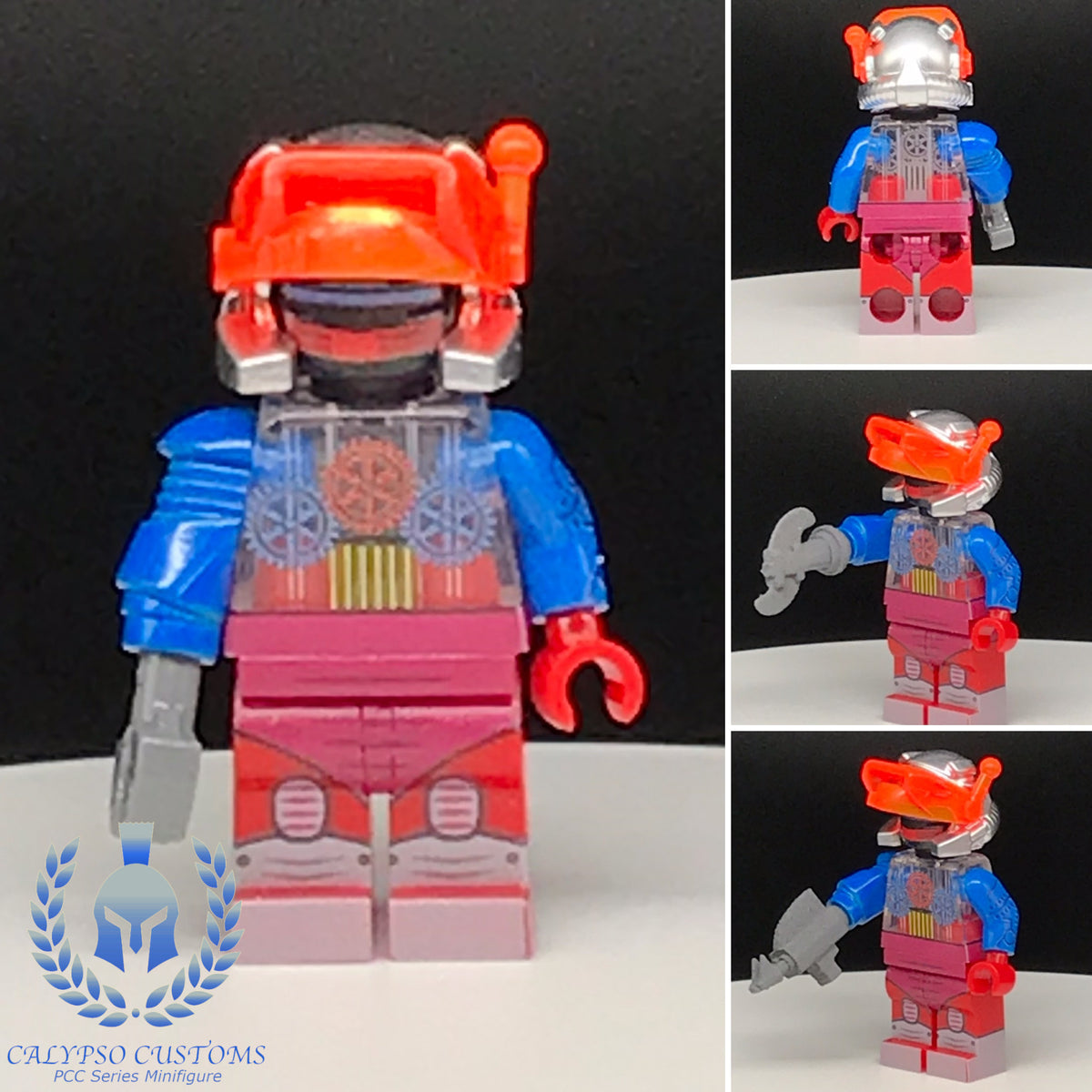 Calypso Customs MOTU Roboto Custom Printed PCC Series Minifigure