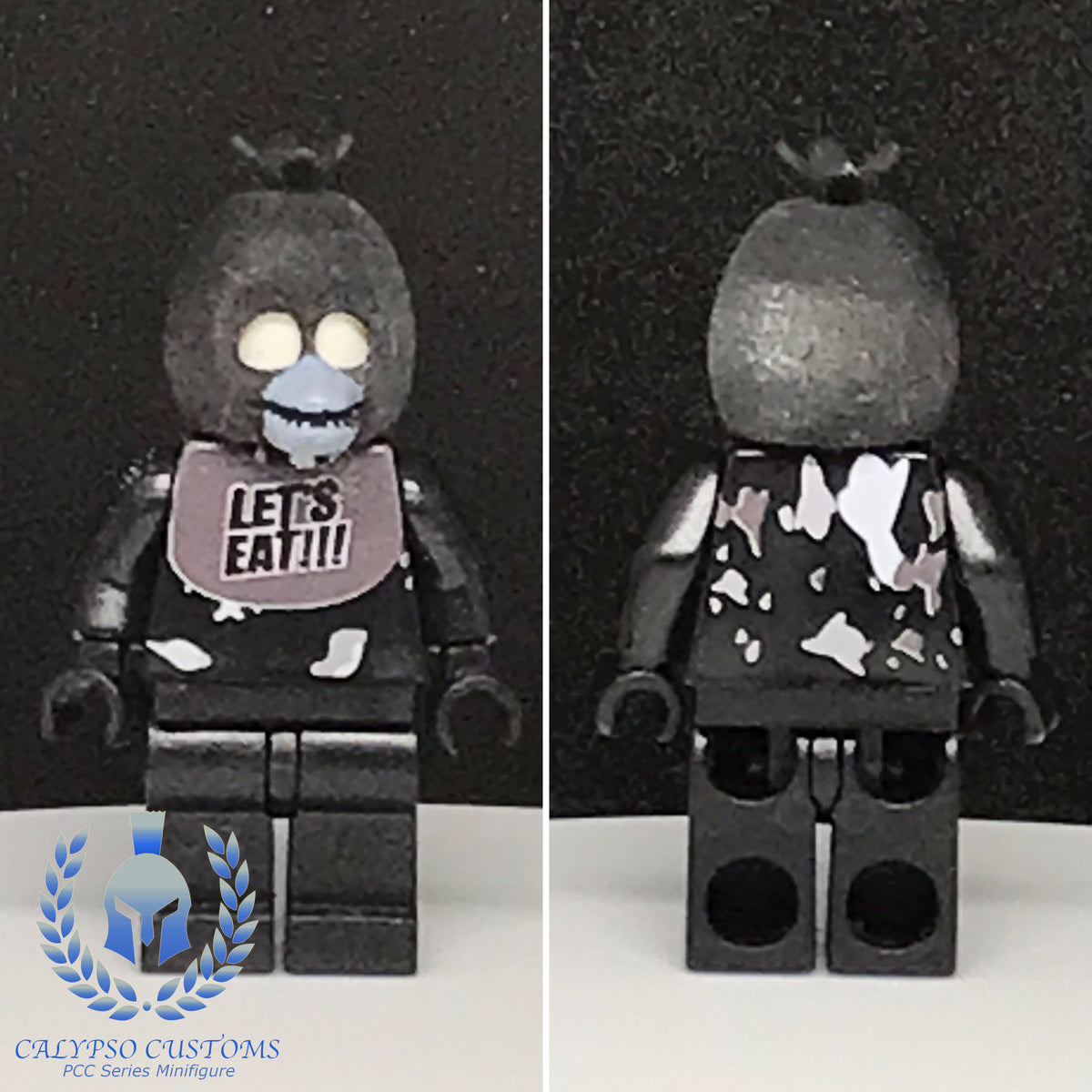Calypso Customs FNAF Shadow Chica Custom Printed PCC Series Minifigure