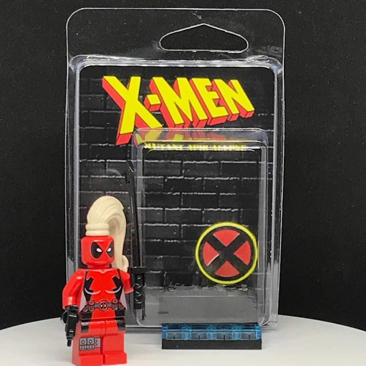 Calypso Customs Female Deadpool Custom Printed PCC Series Minifigure
