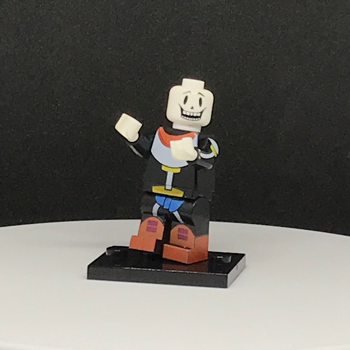 Calypso Customs Undertale Papyrus Custom Printed PCC Series Minifigure