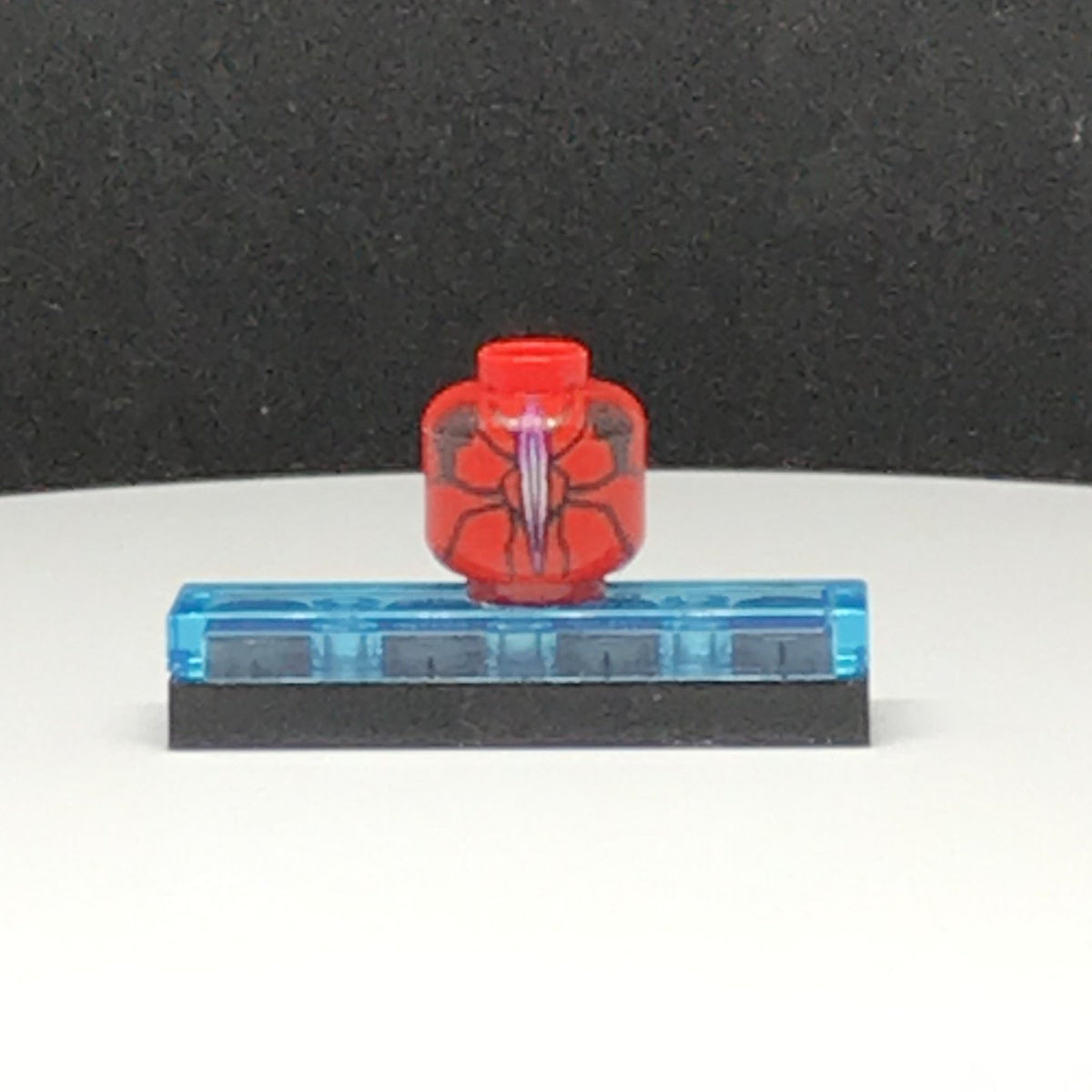 Calypso Customs Exclusive Red V2 Wetwork Spartan Printed Lego Head