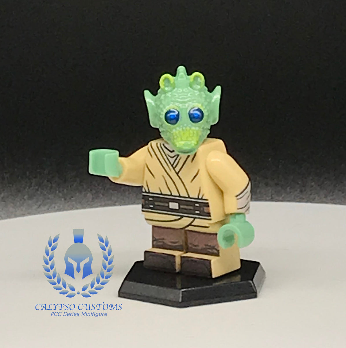 Calypso Customs Rodian Jedi Youngling Custom Printed PCC Series Minifigure