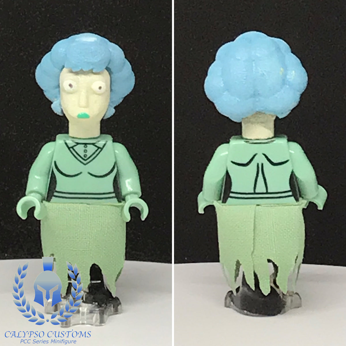 Calypso Customs Simpsons Ghost Maude Flanders Custom Printed PCC Series ...