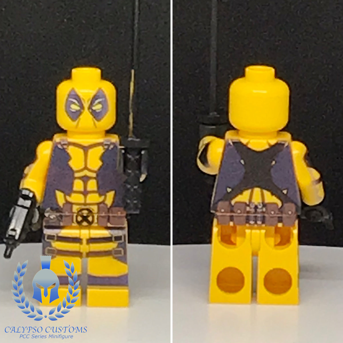 Calypso Customs X-Men Deadpool Custom Printed PCC Series Minifigure