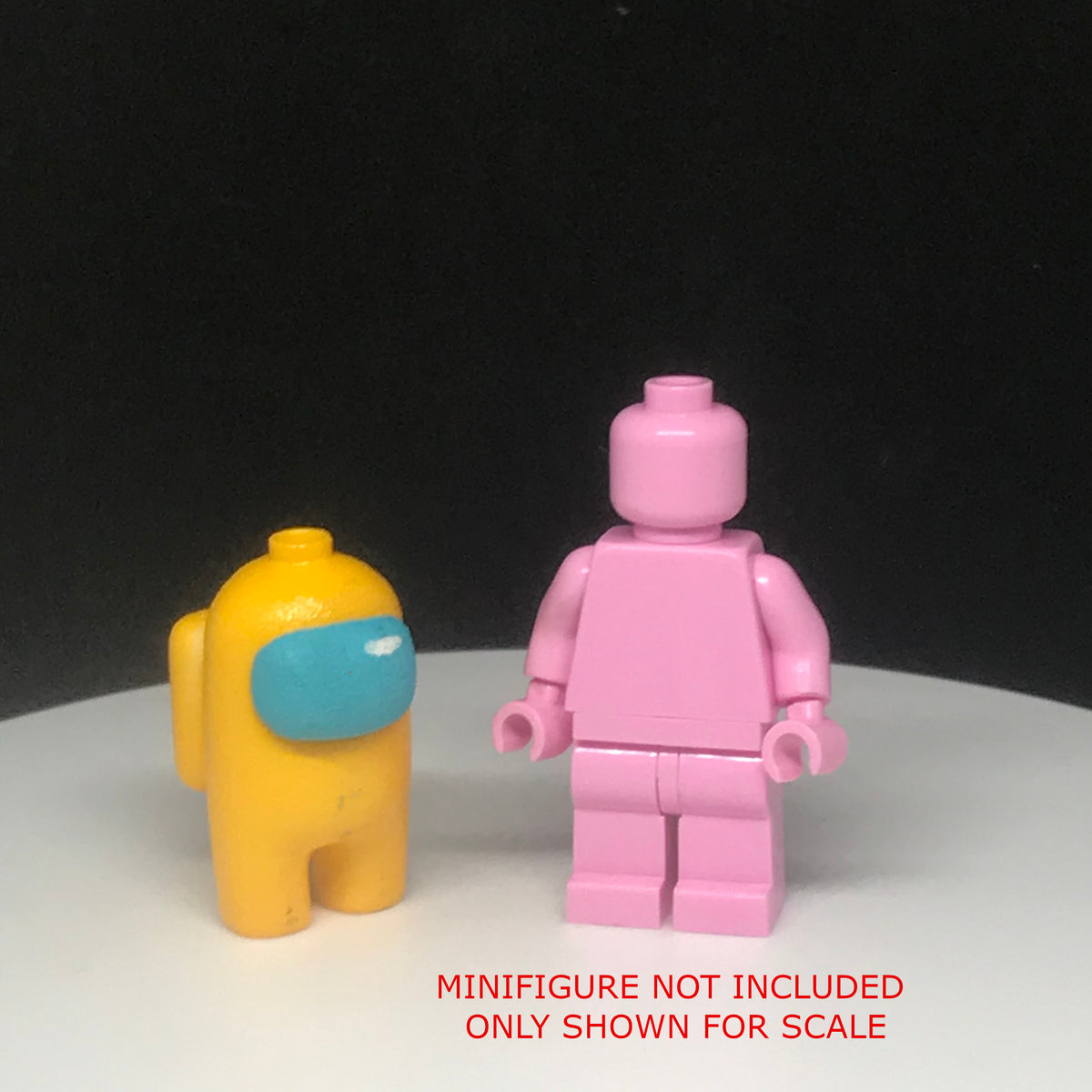 Calypso Customs Yellow Crewmate Among Us 3D Printed Minifigure